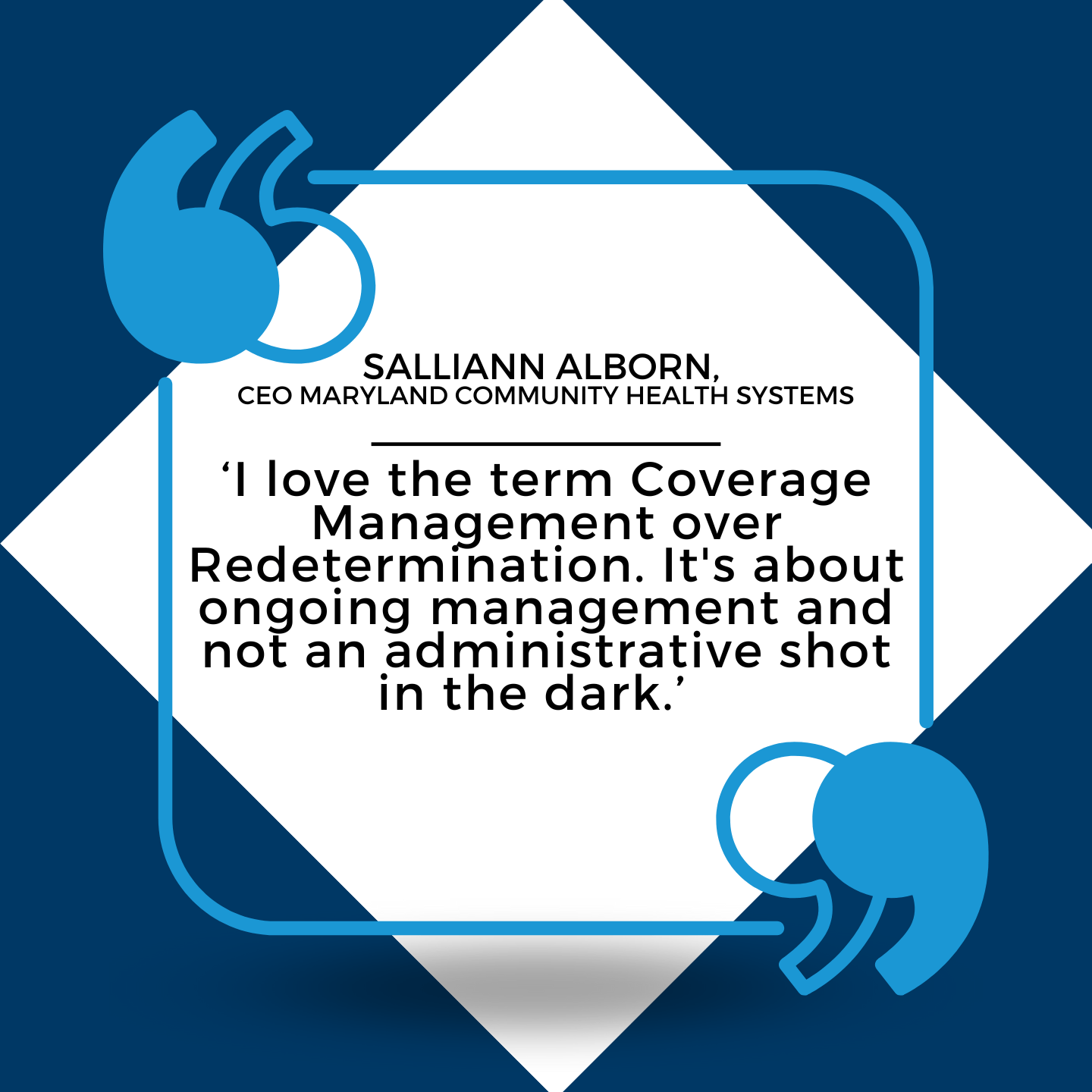 Introducing Coverage Management